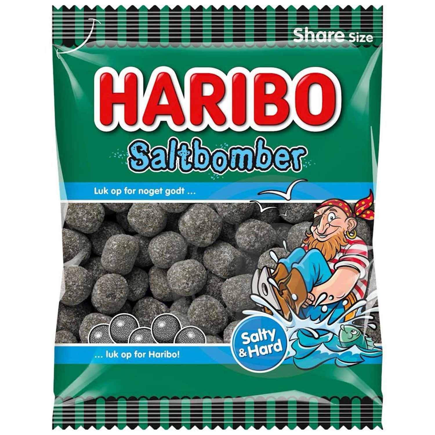 HARIBO Salt Bomber salted licorice gummies 325g/11.4 oz - Walmart.com