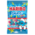 HARIBO Sour Smurfs Gummies Raspberry and Blueberry Smurf Shaped Sour ...