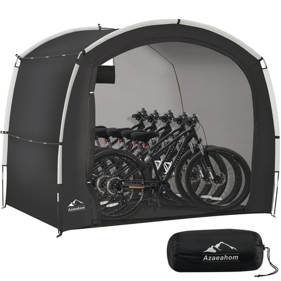 HARIPUL Travel Bike Storage Shed Tent,Outdoor Portable Bicycle Storage ...