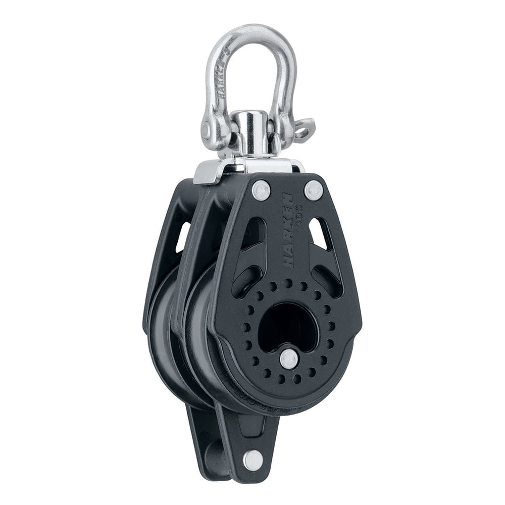 Harken 40mm Carbo Air Double Swivel Block w/Becket - Walmart.com