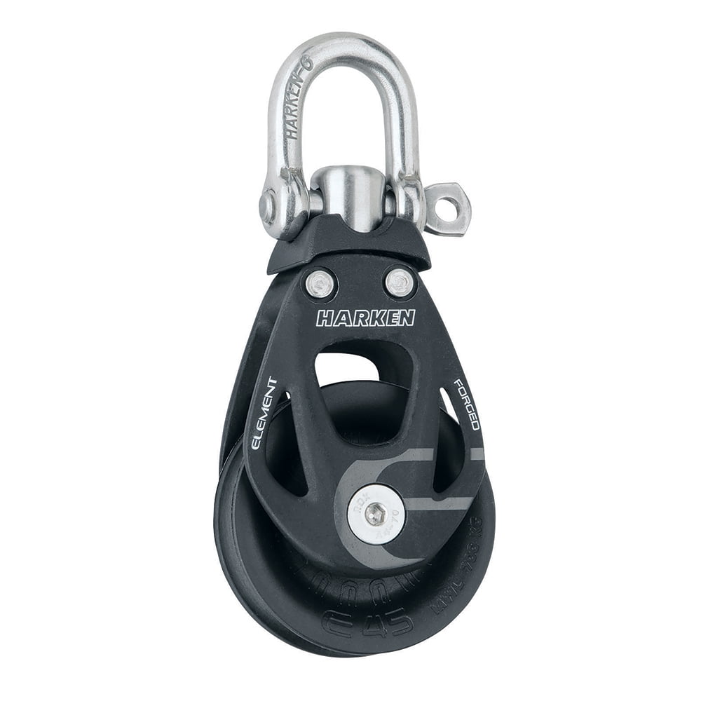 HARKEN Premium Sailing 45mm Element Single Swivel Boat Block, Part 6232 ...