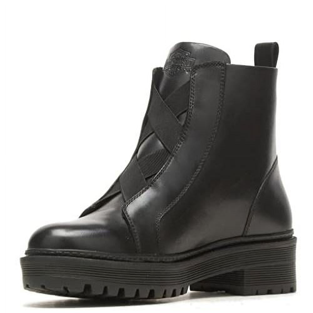 HARLEY-DAVIDSON FOOTWEAR Women's Carney Elastic Ankle Boot - Walmart.com