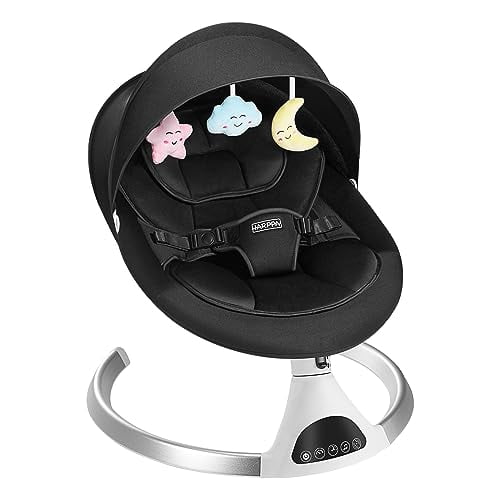 HARPPA Electric Baby Swing for Infants to Toddler, Portable Babies ...