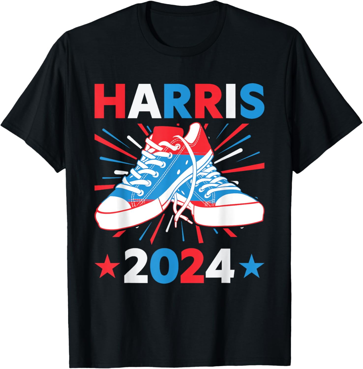 HARRIS 2024 Vote President Kamala Election Cool Sneakers Funny Creative ...