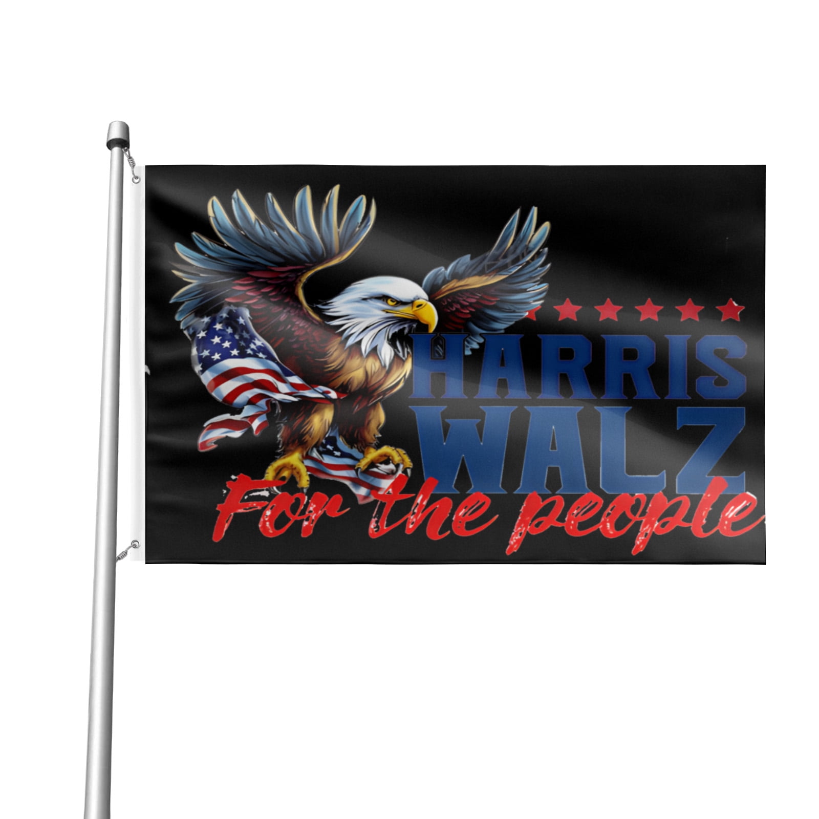 HARRIS WALZ and KAMALA HARRIS – High-quality Outdoor Flag Made from ...