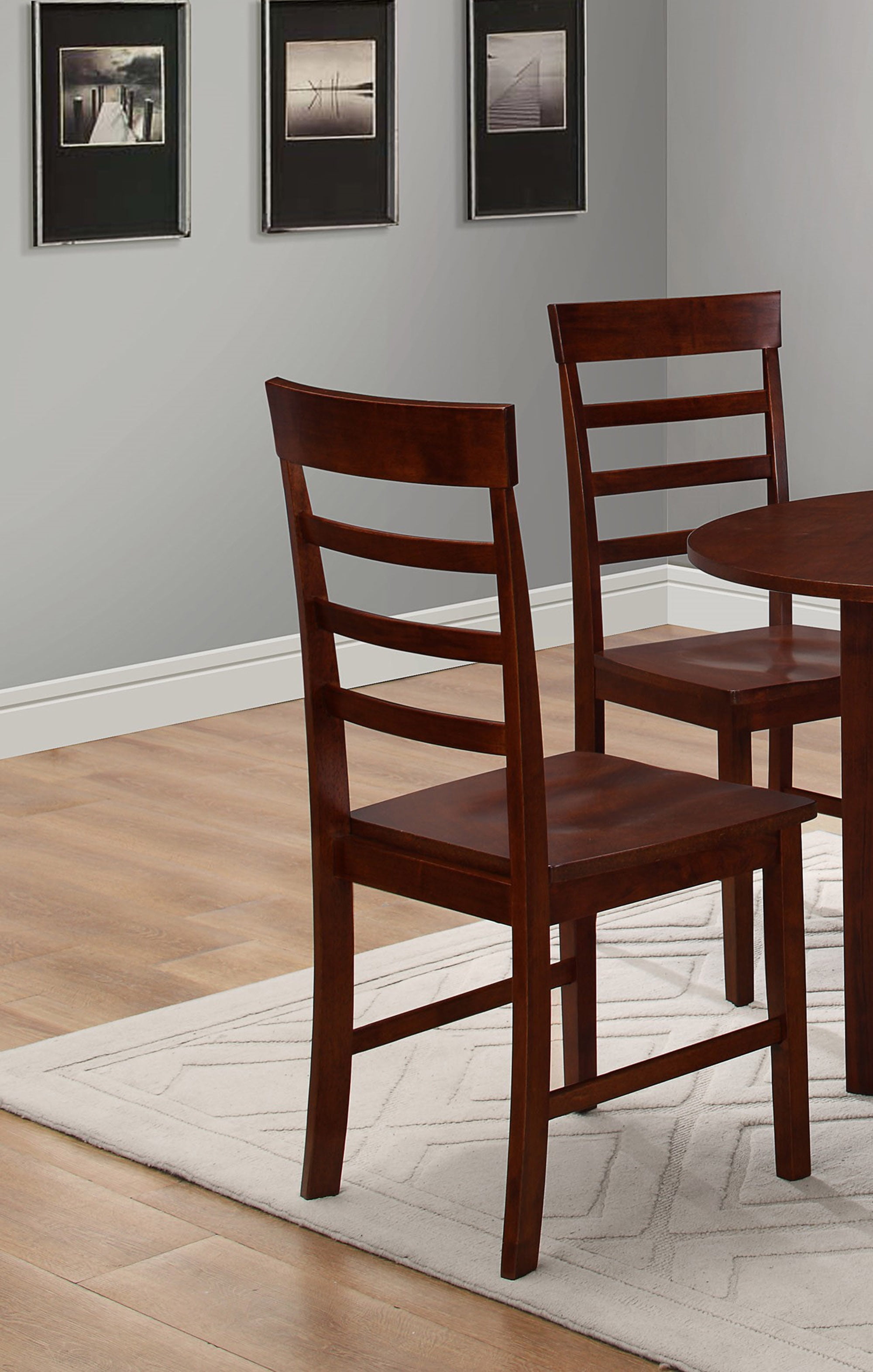 4D Concepts, Inc. Harrison Antique Oak Dining Chair (Set of 2 ...