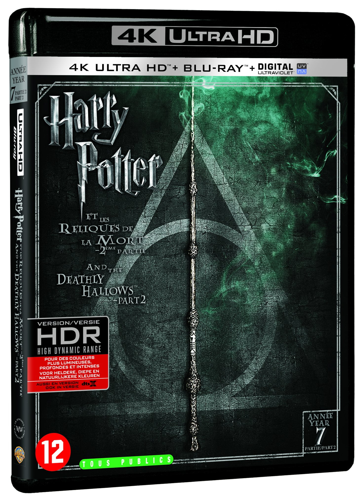 HARRY POTTER 7.2 -4k Ultra-HD- - MOVIE (4K Ultra HD) Emma Watson Daniel ...
