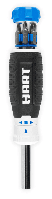 HART 13-Piece Ratcheting Screwdriver, In-Handle Storage - Walmart ...