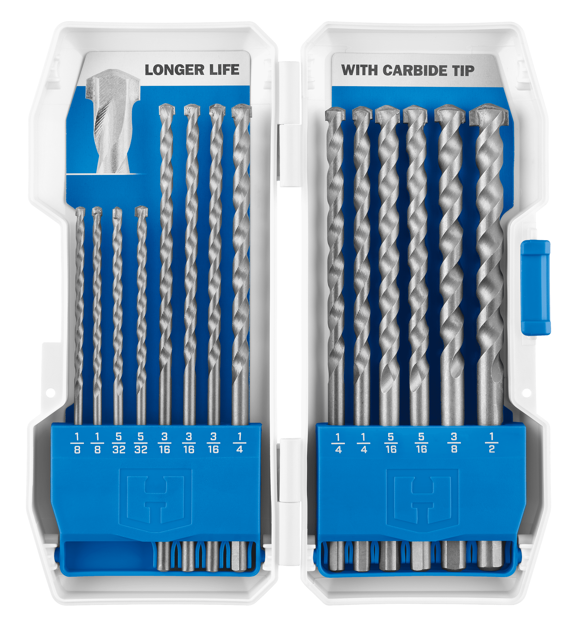 HART 14-Piece Masonry Bit Set - Walmart.com