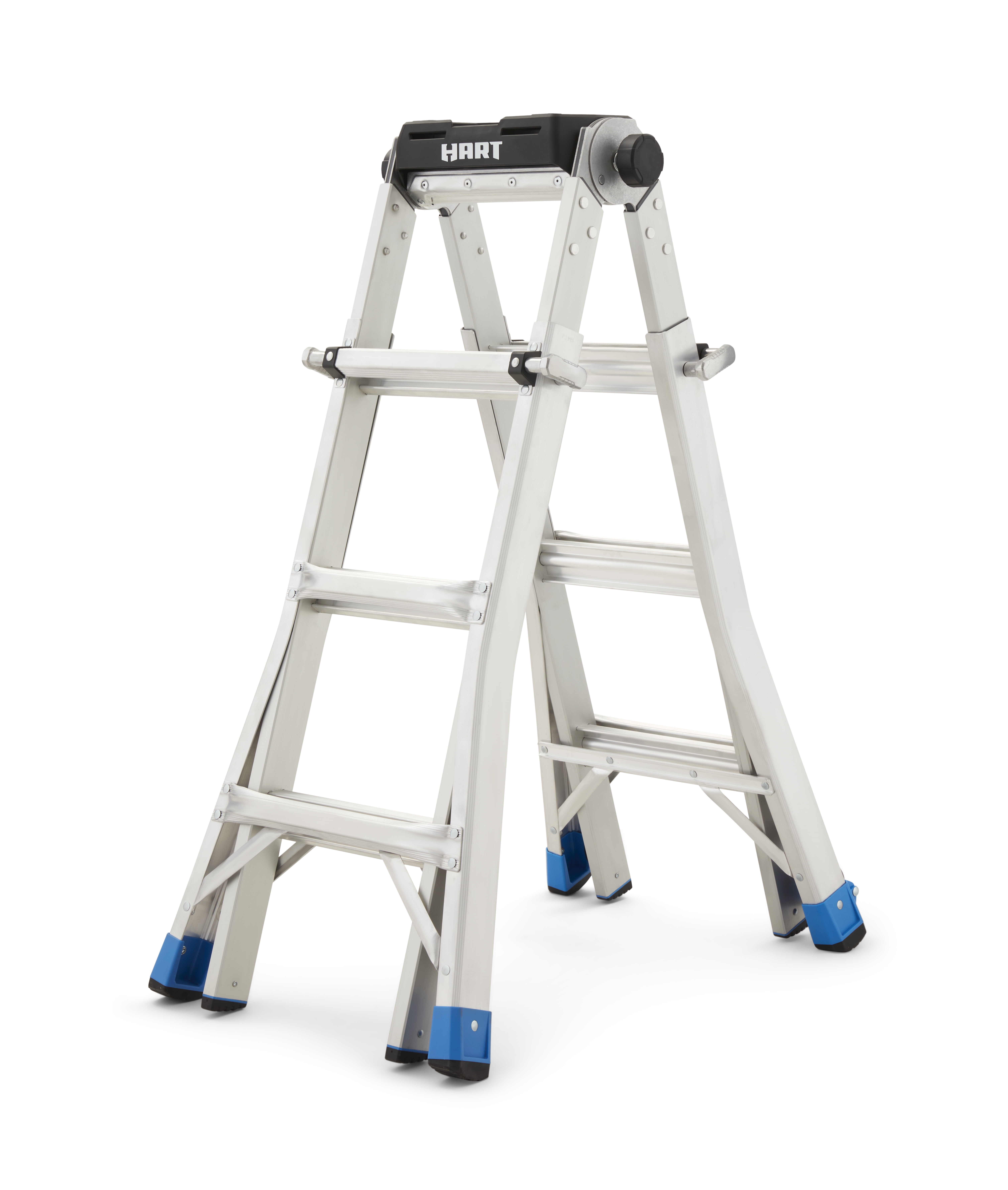 HART 15 ft Multiposition Ladder w/ Project Top - Walmart.com