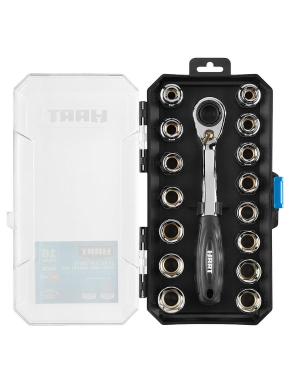 HART Socket Sets in HART Mechanic's Tool Sets - Walmart.com