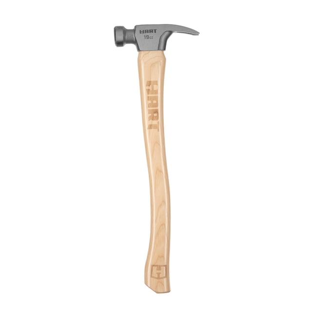 HART 19 oz. Hickory Framing Hammer - Walmart.com
