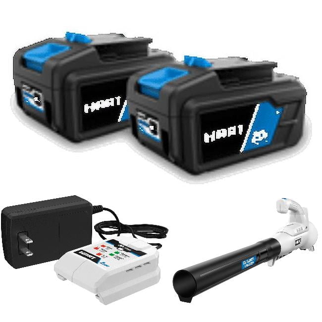 HART 90 MPH at 200 CFMHART 90 MPH at 200 CFM 4.0Ah 20V Battery Powered ...