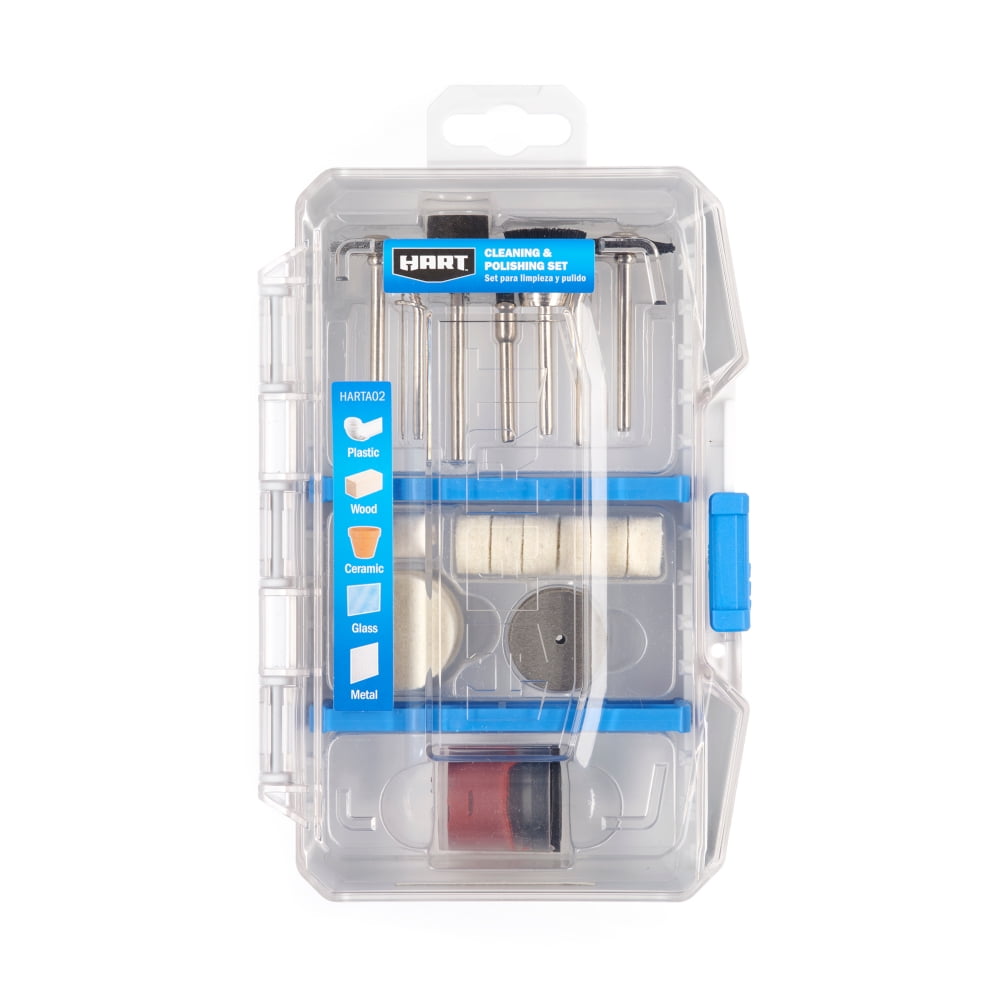 HART 20-Piece Cleaning & Polishing Rotary Accessory Set - Walmart.com