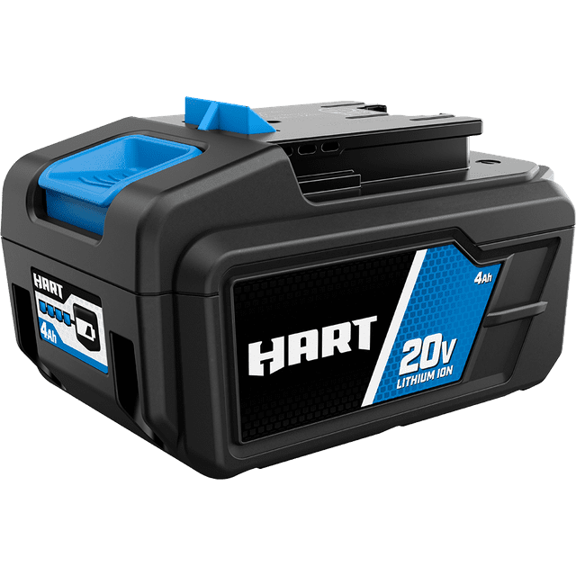 HART 20V 4.0Ah Rechargeable Lithium-Ion Battery for Tools (Charger Not ...