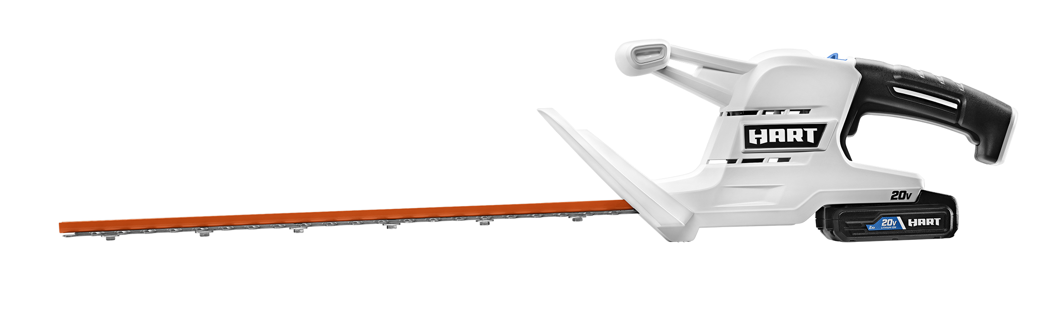 HART 20-Volt Cordless Hybrid 18-inch Hedge Trimmer Kit, (1) 2.0Ah ...