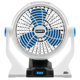 HART 20-Volt Cordless 2-Speed 7.5-Inch Fan (Battery Not Included ...