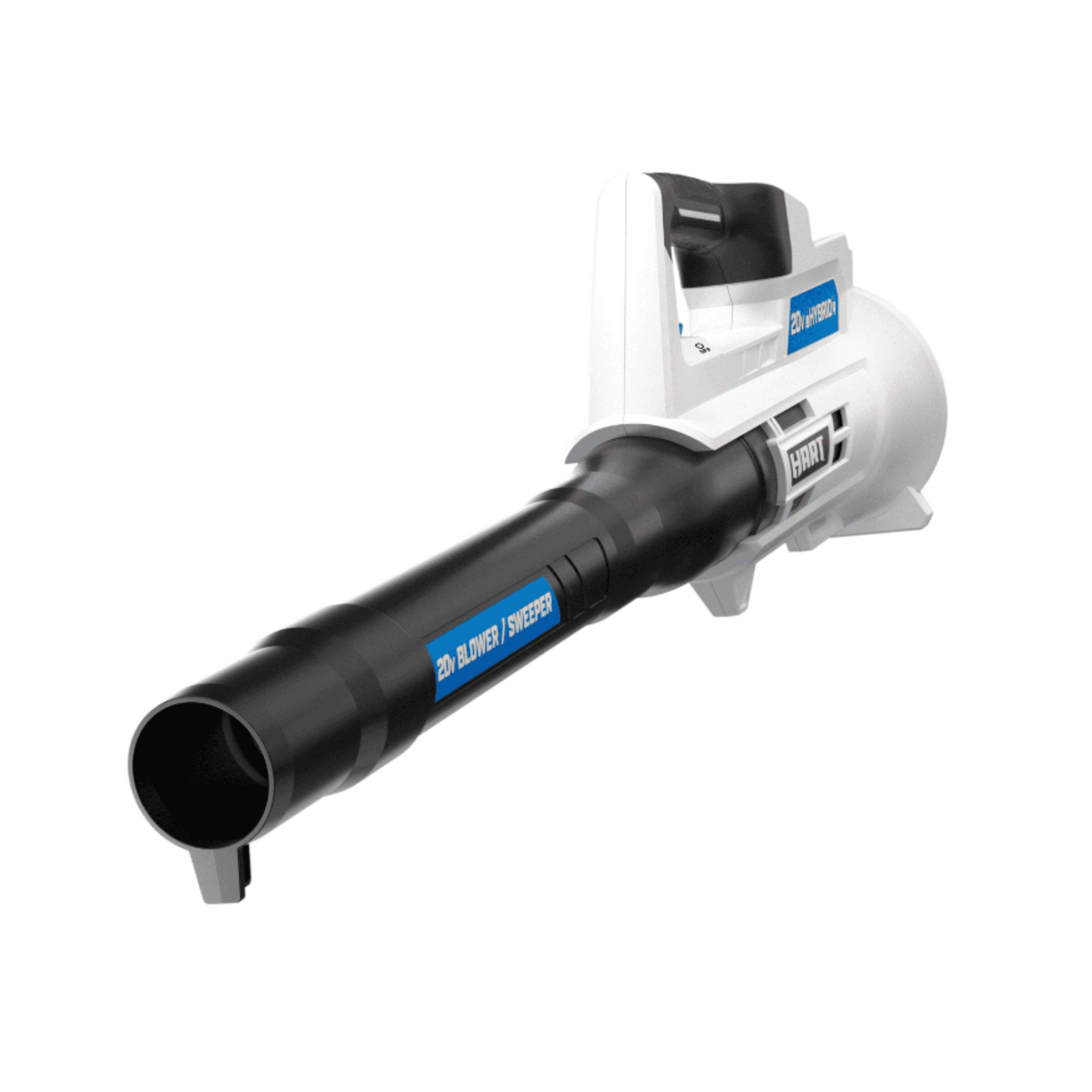 HART 20-Volt Cordless 200 CFM Battery Powered Blower/Sweeper (Tool Only ...