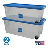 HART 200 Qt Storage Bin (2) - Lockable storage chests - Walmart ...