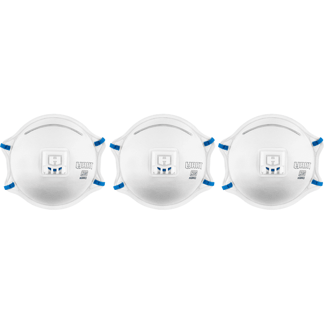 HART 3-Pack Premium Respirator Mask with Valve - Walmart.com