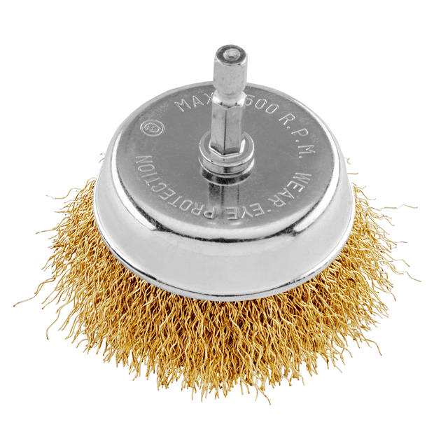 HART 3-inch Coarse Wire Cup Brush - Walmart.com
