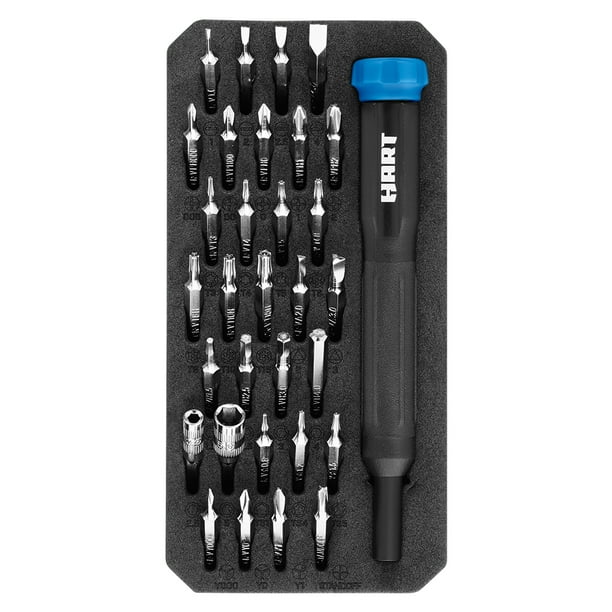 HART 31-Piece Precision Screwdriver Set - Walmart.com