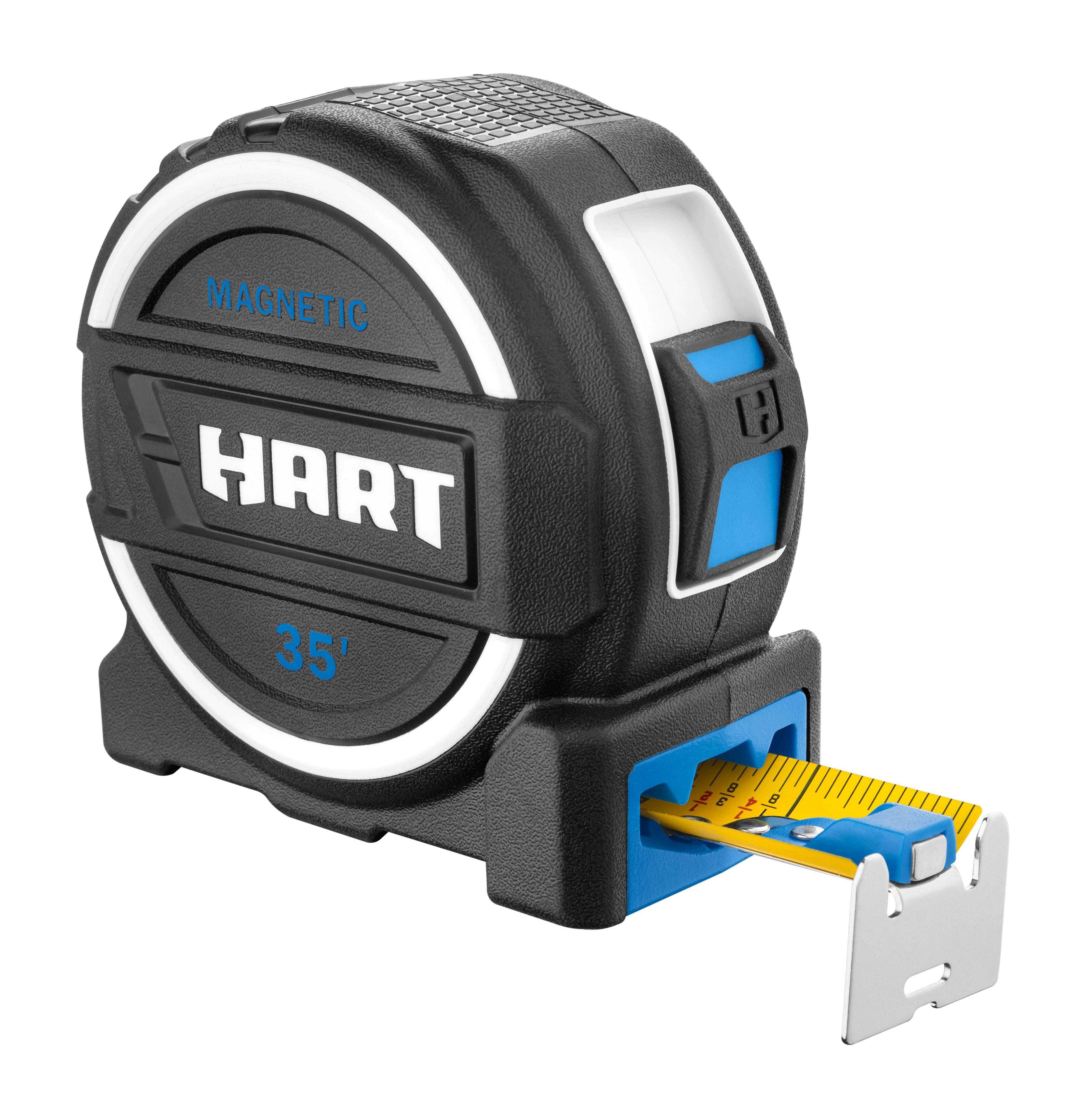 HART 35ft Extra Wide Blade Tape with Rubber Over-mold - Walmart.com