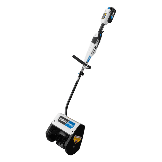 HART 40-Volt Cordless 12-inch Snow Shovel Kit with Attachment Capable ...