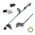 HART 40 Volt Brushless Attachment Capable 15-inch String Trimmer with ...