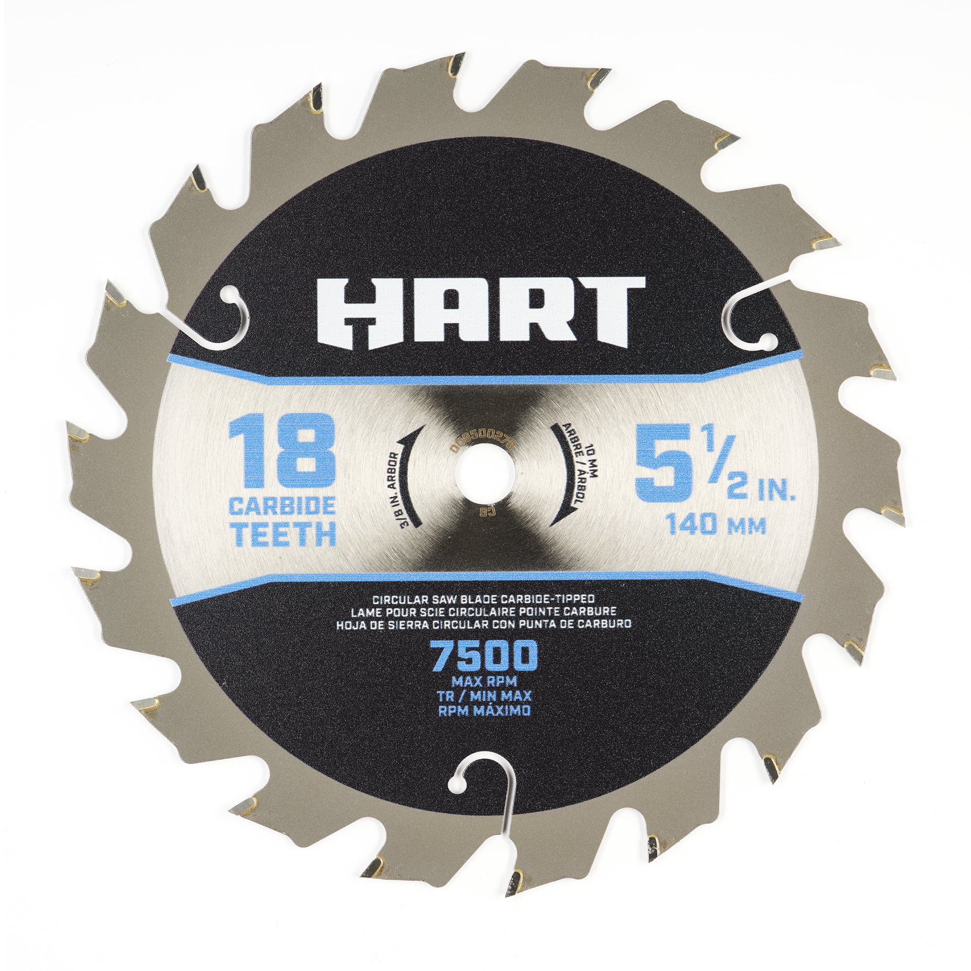 HART 5-1/2” 18 Tooth Circular Saw Blade - Walmart.com