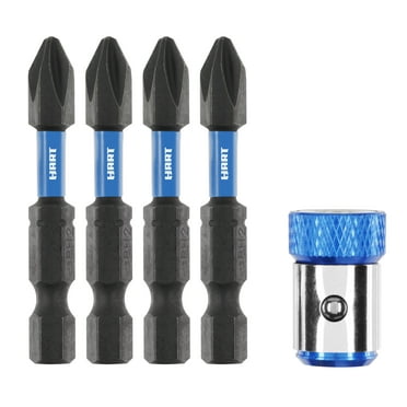 HART 10-Piece Double Ended Impact Drive Bit Set - Walmart.com