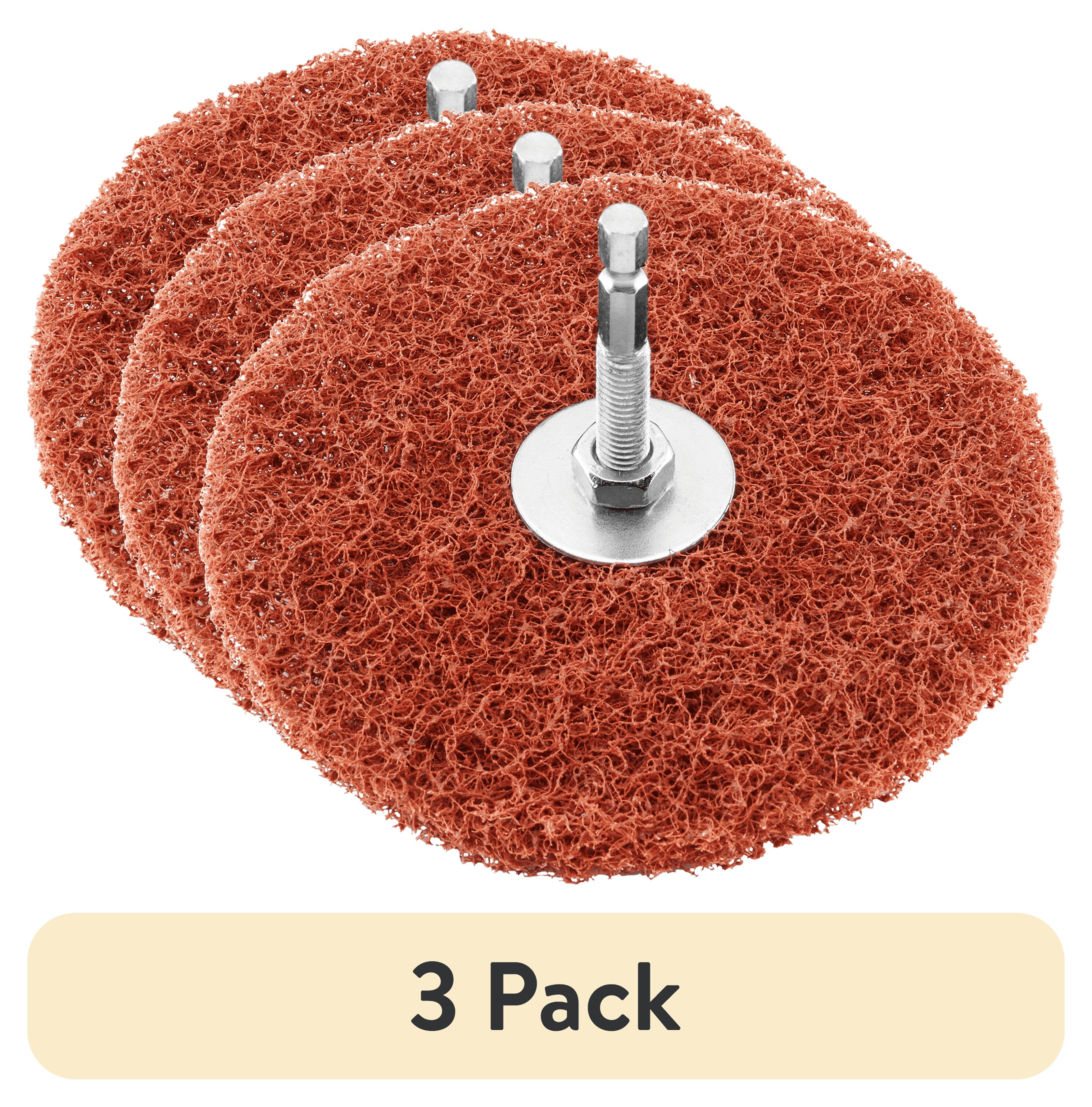 (3 pack) HART 5-inch Abrasive Wheels & Discs Paint and Rust Removal ...