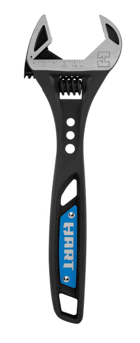 HART 8-inch Pro Adjustable Wrench, Chrome Vanadium Steel, New Condition ...