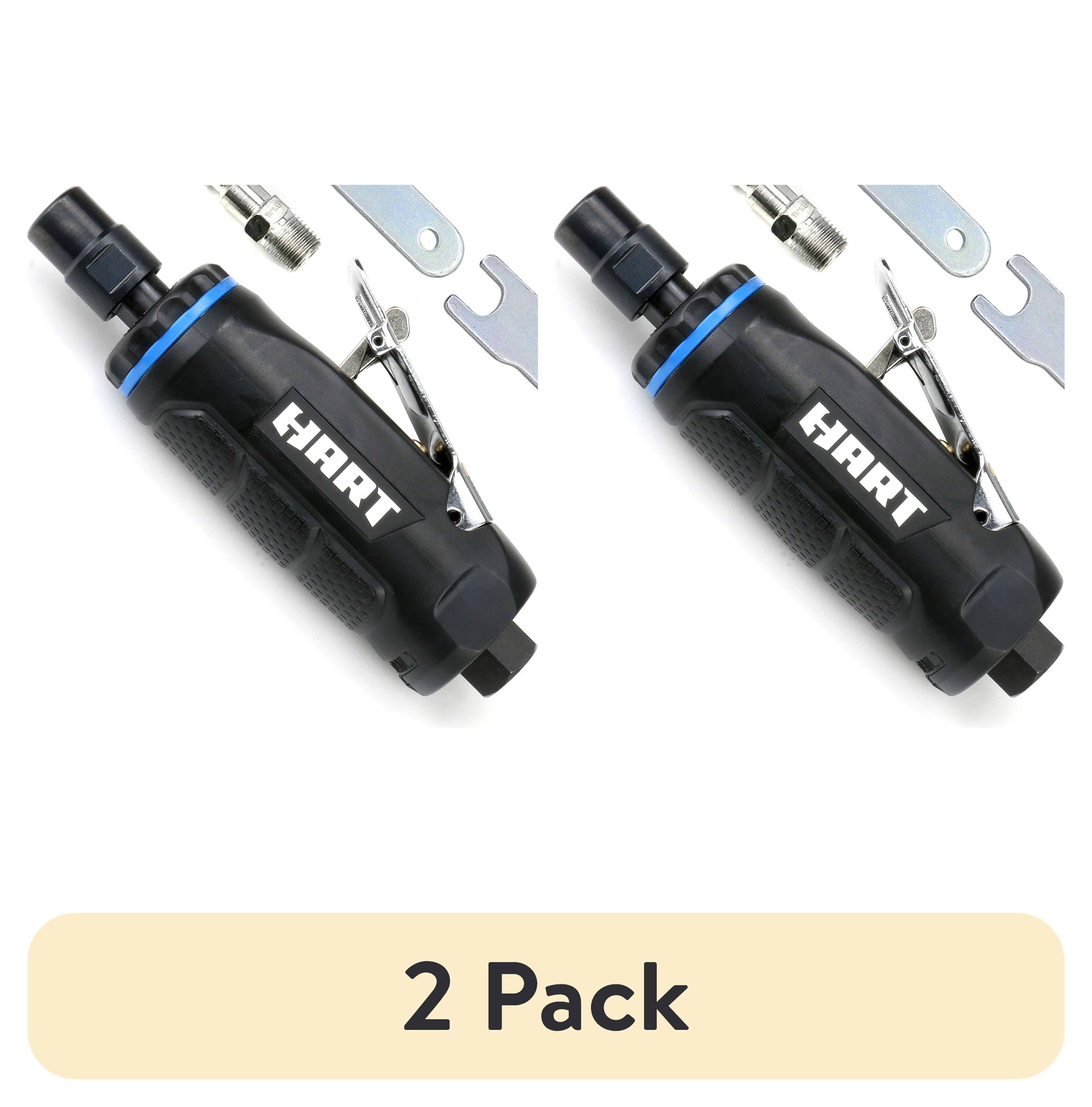 (2 pack) HART Air Die Grinder, Safety Trigger, Aluminum Housing with ...
