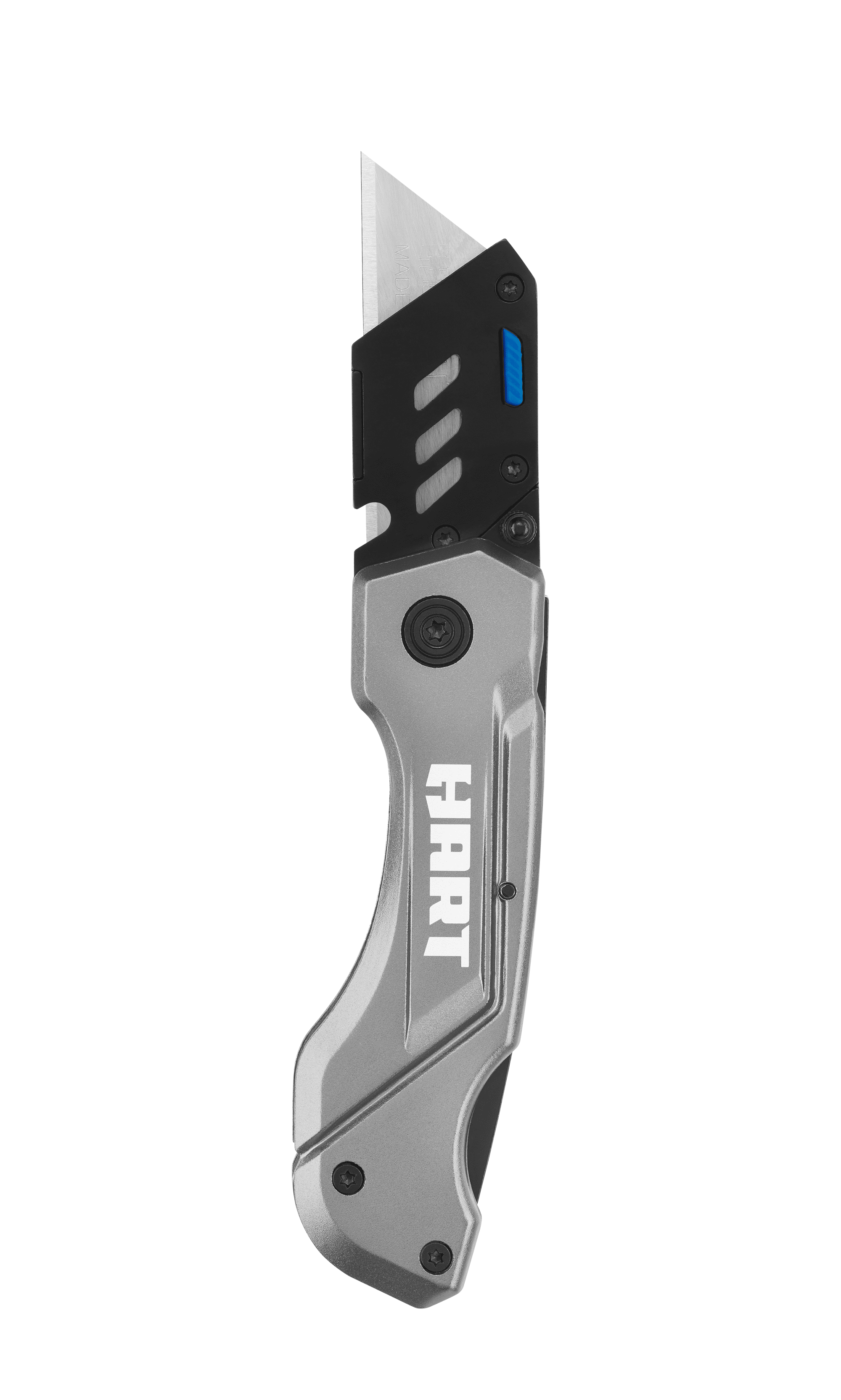 HART Folding Lock-Back Utility Knife with 10 Blades - Walmart.com