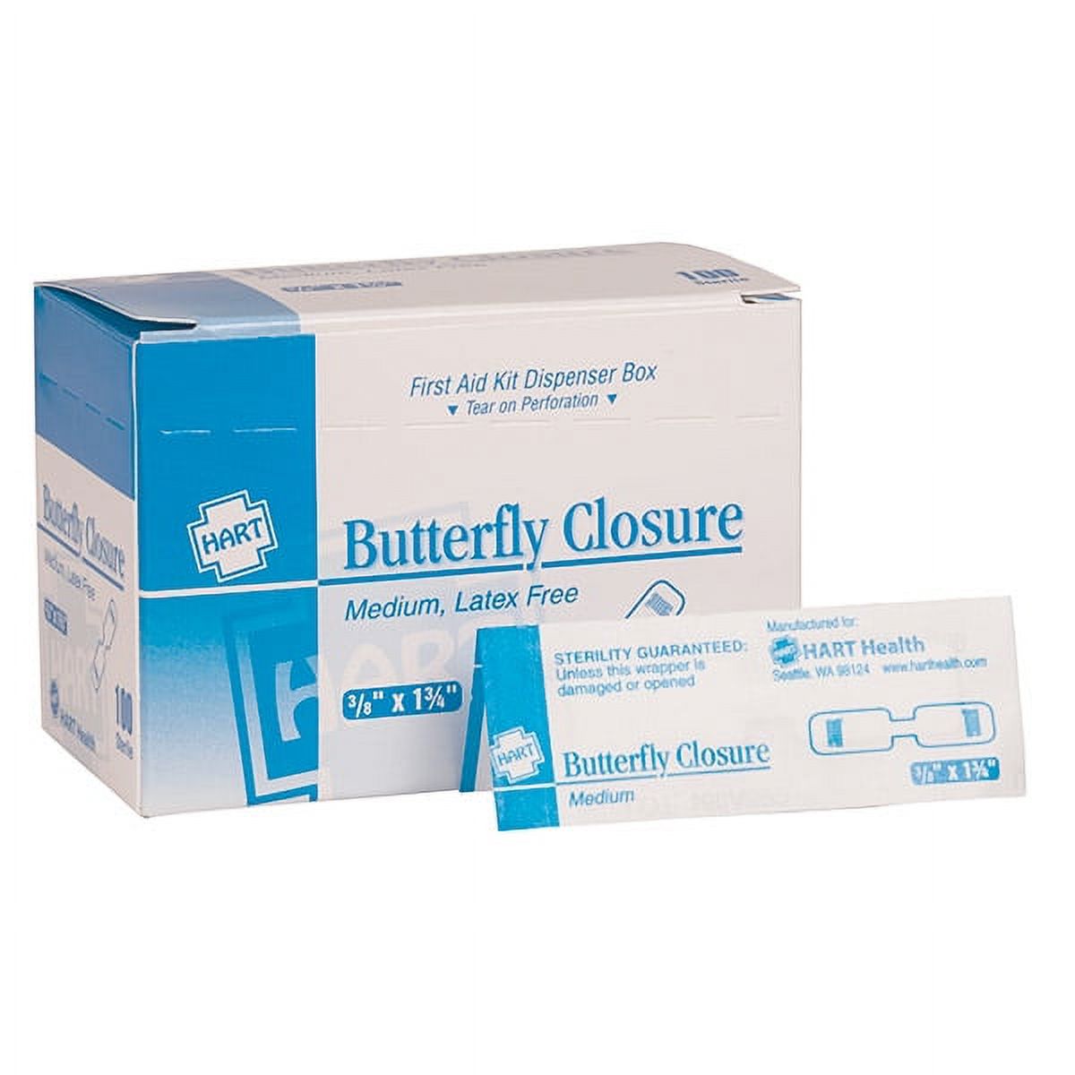 HART Health® Butterfly Closures, Medium, 100/Box - Walmart.com