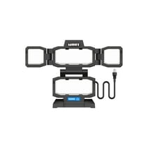 HART 20-Volt Hybrid LED Magnet Light, 1,500 Lumens, 2-Pack 2Ah Battery ...