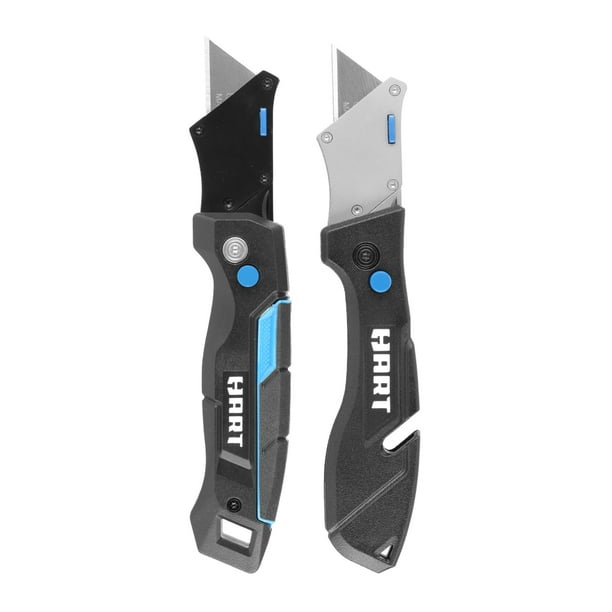 HART Quick Flip Utility Knife Combo Set - Walmart.com HART Quick Flip Utility Knife Combo Set - Walmart.com