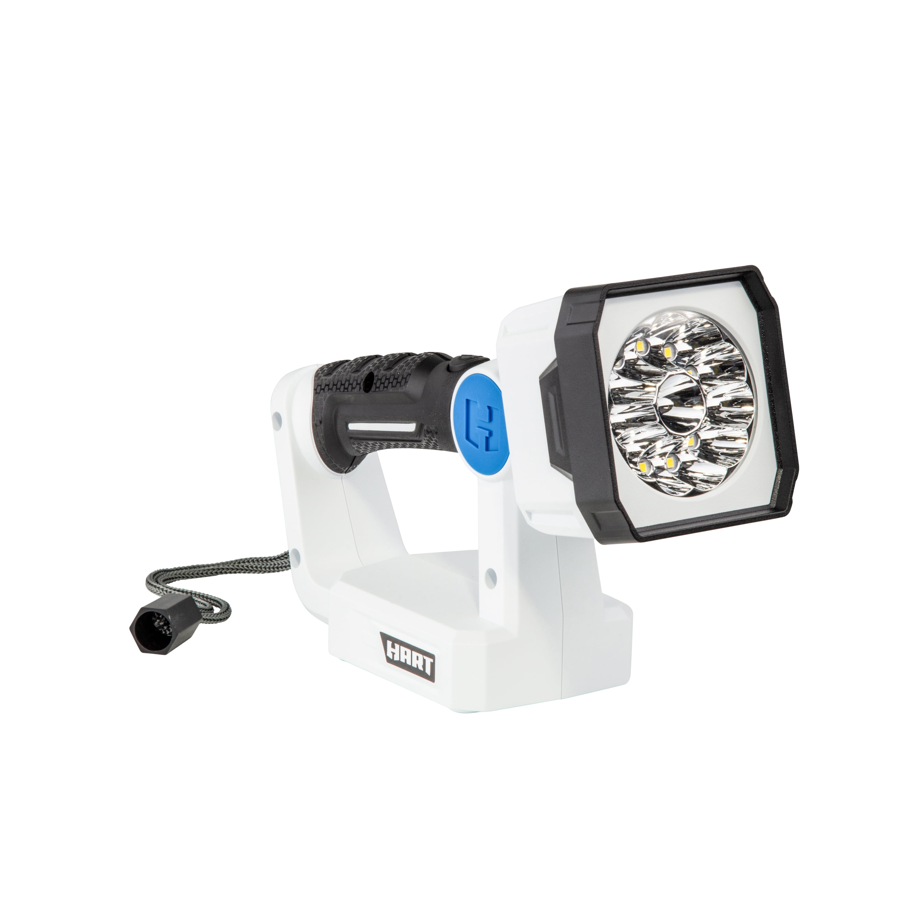HART Rechargeable LED Area Spotlight, Pivoting Light Head, Magnetic ...
