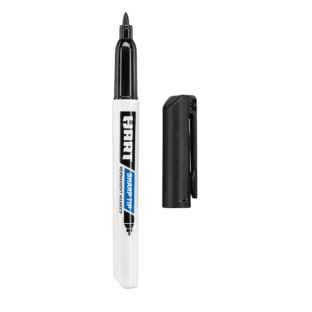HART Sharp Tip Permanent Marker 1-Pack - Walmart.com