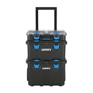 Husky 22 in. Connect Rolling System Tool Box Storage Organizer 230381 ...
