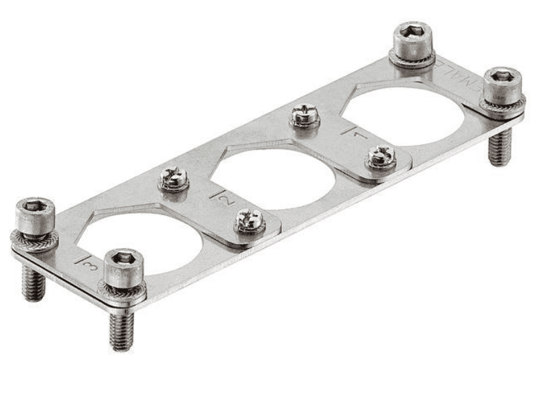 HARTING 09110009958, Heavy Duty Power Connectors FRAME FOR MODULES HAN ...