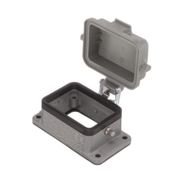 HARTING 09300060303, Heavy Duty Power Connectors HAN B BASE PANEL 1 ...