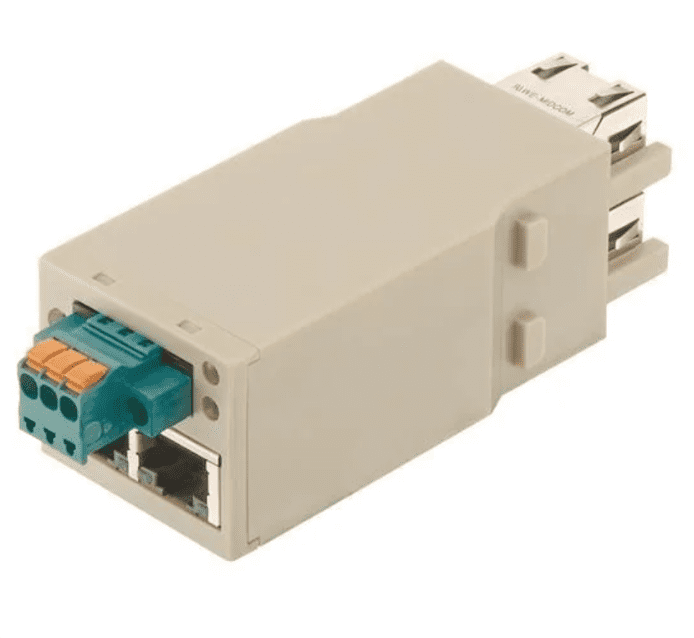 HARTING 09801130400, Unmanaged Ethernet Switches Han-Modular Switch US4 ...