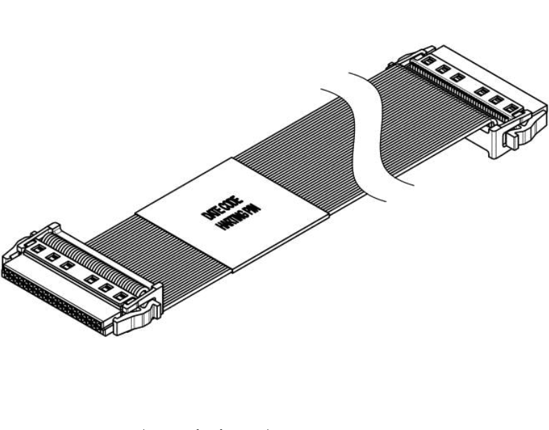 HARTING 33152430200186, Ribbon Cables / IDC Cables har-flex female ...