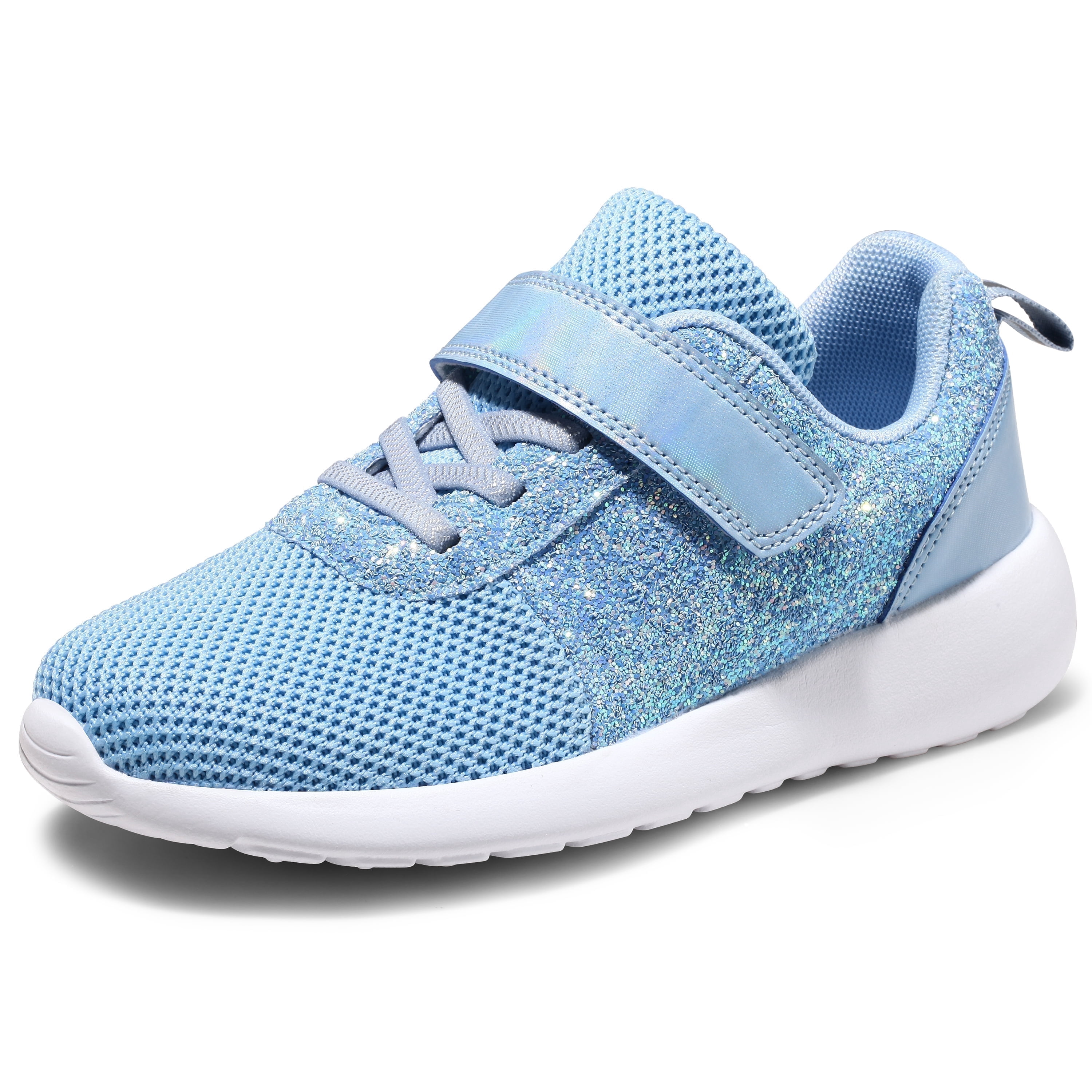 HARVEST LAND Girls Glitter Sneakers Slip-on Athletic Tennis Shoes for ...