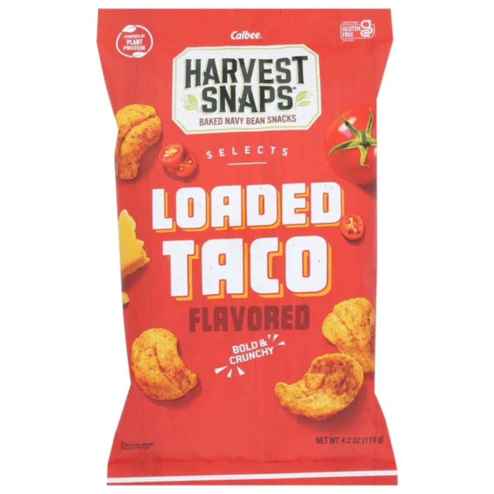HARVEST SNAPS - Crunchy Loaded Taco Puffs 4.2OZ ( Pack of 6) - Walmart.com