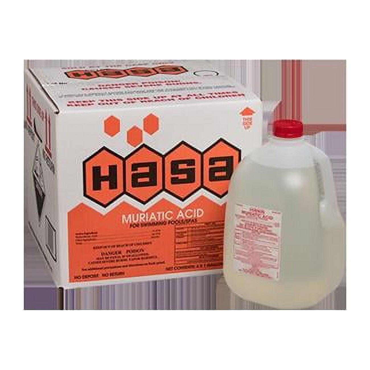 HASA 15041 1 gal Muriatic Acid, 4 per Case - Walmart.com