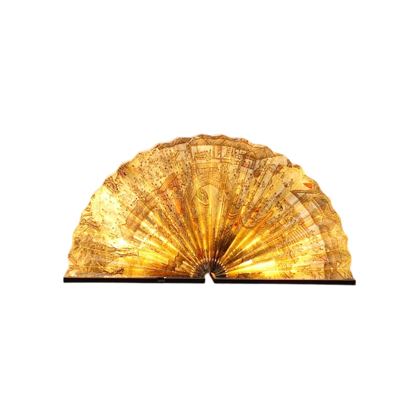 HASACHYL Folding Fan Lamp, Creative Decorative Light for Home Ambiance ...