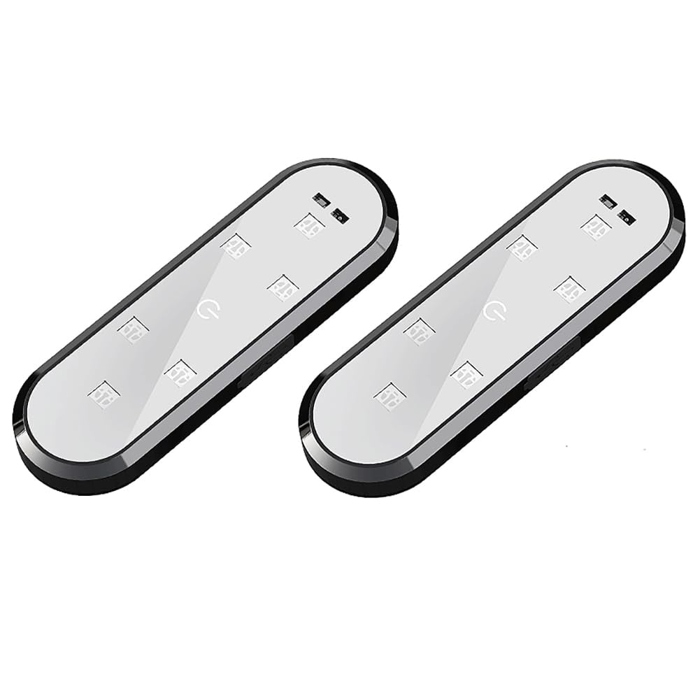 HASAIKA 2 Pcs Car KEF16 Door Light, Wireless Door Lighting Ambient ...